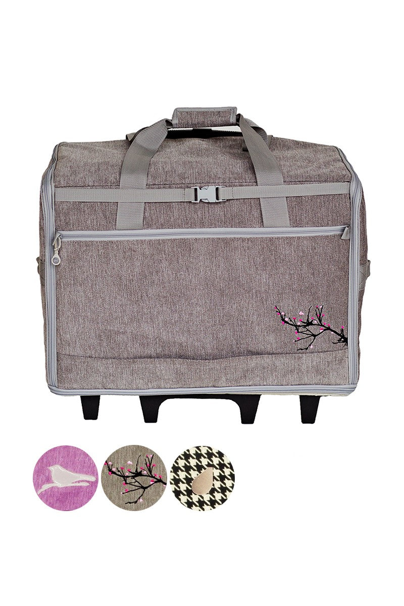 Designer Series 23" Wheeled Sewing Machine Carrier, DS23 - Blossom ...